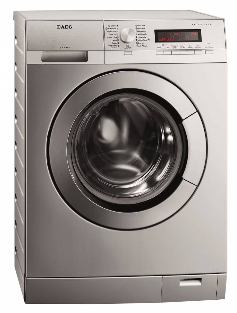 AEG Lavamat L87495XFL Waschmaschine aus Edelstahl in der ...