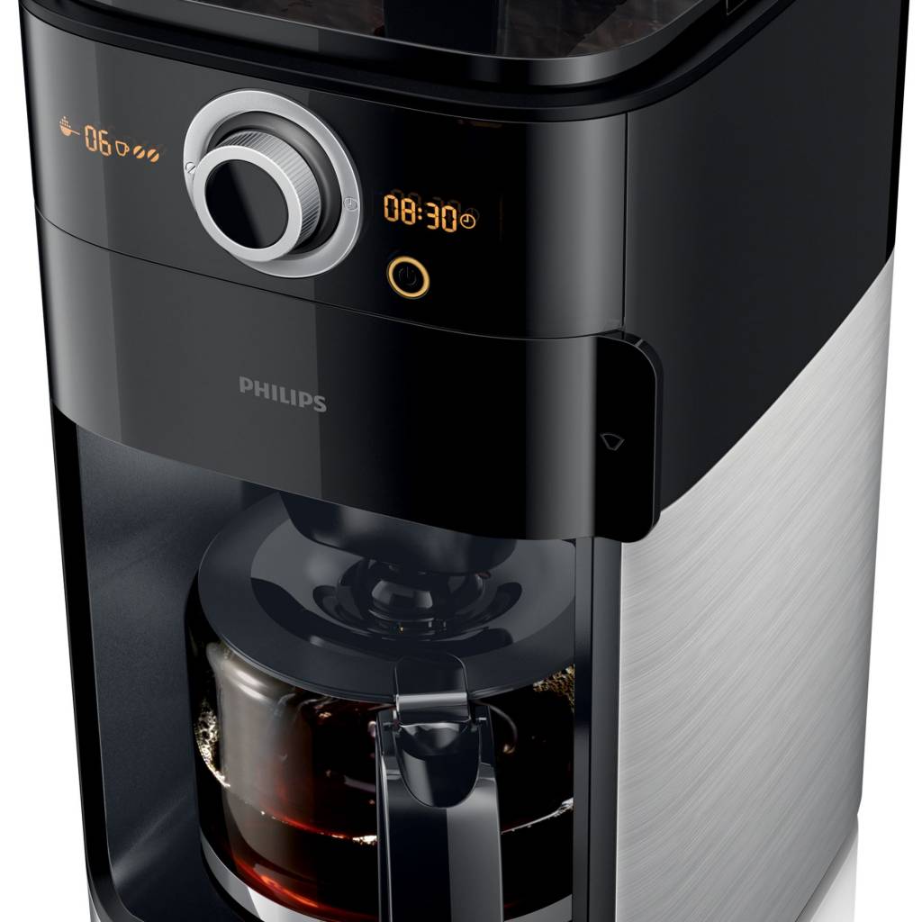 Philips HD7762/00 Filterkaffeemaschine Grind&Brew - Kaffeebohnen nach ...