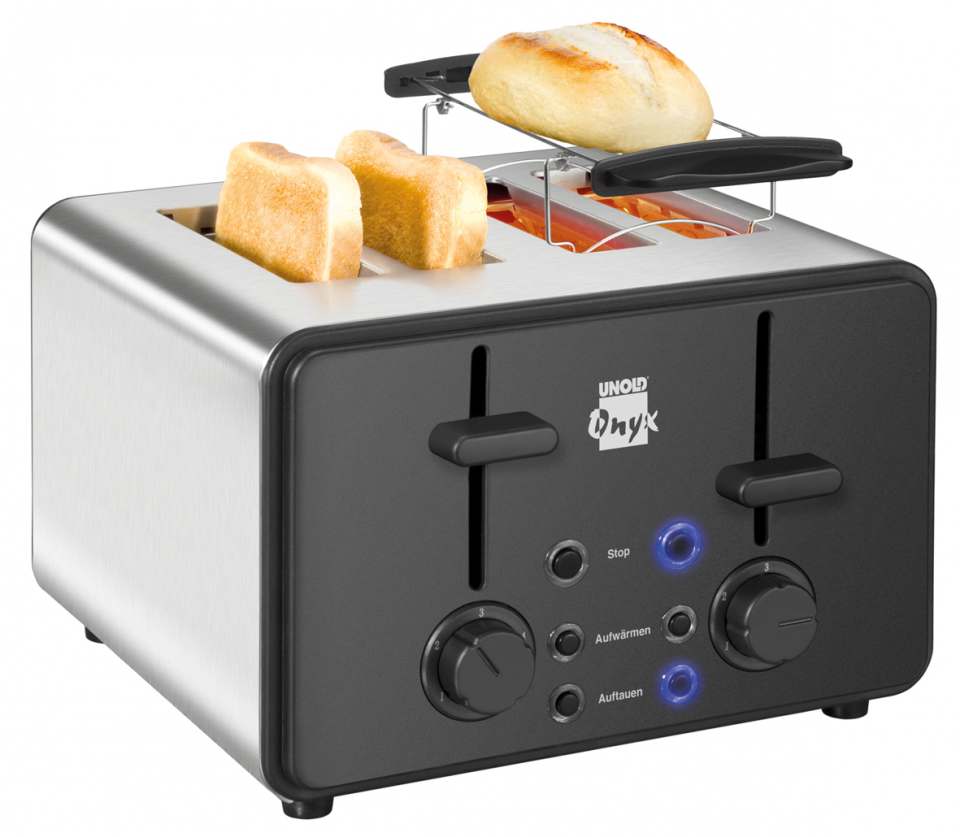Unold Onyx Big Toaster - Zwei Toaster in einem Gerät