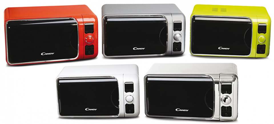 Candy Mikrowelle EGO - 7 Modelle in 5 Farben